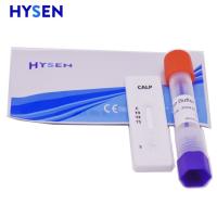 China White Package CE Certified High Sensitivity Colloidal Gold Calprotectin Rapid Test Kit for sale