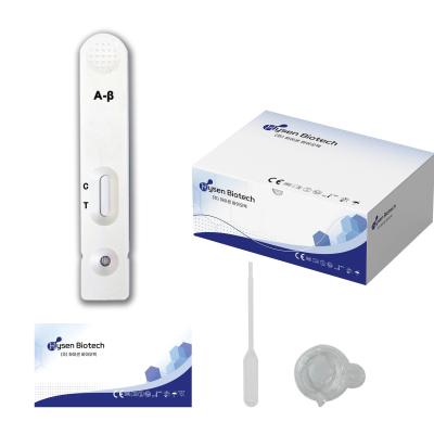 Cina Reagente di test per la malattia di Alzheimer certificato CE Rischio di demenza Kit di test rapido per le proteine beta amiloidi in vendita