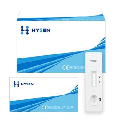 China Kit de prueba rápida de filariasis IgG/IgM certificado por CE ISO para un diagnóstico rápido y preciso en venta