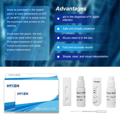 China Kit de teste rápido de dengue lgG/lgM para diagnóstico in vitro à venda