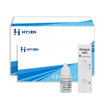 China Fast and Accurate Dengue NS1 Antigen Rapid Test Kit Cassette with CE ISO Certificate for sale