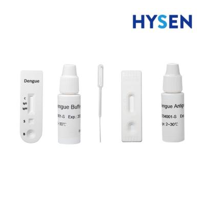 China Fast and Accurate Dengue NS1 Antigen Rapid Test Kit Cassette with CE ISO Certificate for sale