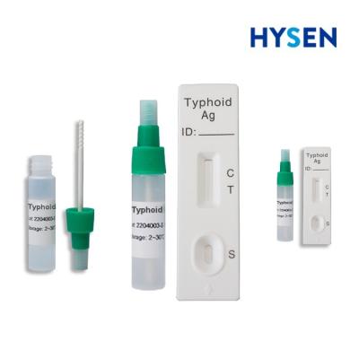 Китай CE ISO сертифицированный медицинский диагностический ИВД Salmonella Typhi Typhoid Ag Rapid Test Kit продается