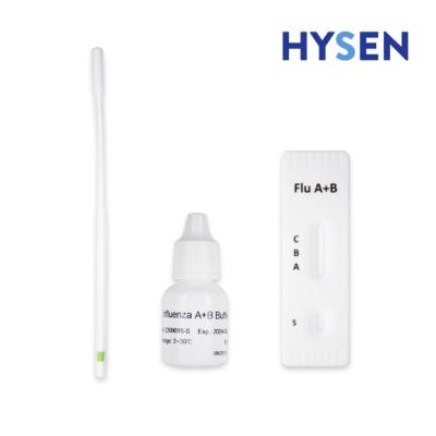 Cina Classe II Classificazione degli strumenti Influenza medica Influenza A B Antigen Rapid Test Kit in vendita