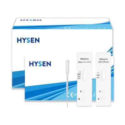 China Fast and Accurate Colloidal Gold Malaria P. F. /P. V. /Pan. Rapid Diagnostic Test Kit for sale