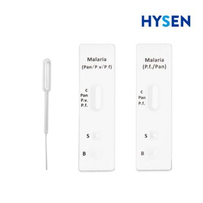 China Fast and Accurate Colloidal Gold Malaria P. F. /P. V. /Pan. Rapid Diagnostic Test Kit for sale