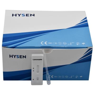 China Kit de pruebas de enfermedades infecciosas altamente sensibles para pruebas rápidas y precisas de legionella en venta