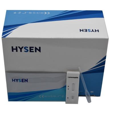 Китай Ручной источник питания Hysen Legionella Pneumophila Быстрые анализы мочи для получения результатов продается