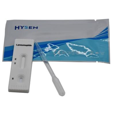 Китай Ручной источник питания Hysen Legionella Pneumophila Быстрые анализы мочи для получения результатов продается