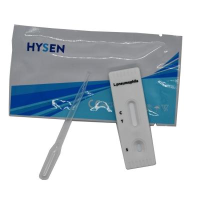 Китай Ручной источник питания Hysen Legionella Pneumophila Быстрые анализы мочи для получения результатов продается