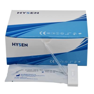 Cina Sero Plasma Dispositivi medici commerciali H.pylori Ab H.pylori Test H.pylori Anticorpi Rapid Test Kit in vendita