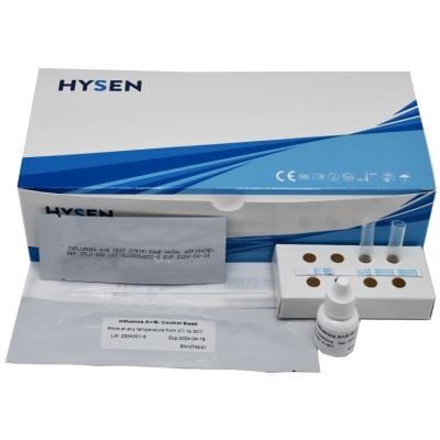 China Convenient and accurate Antigen Rapid Self test for influenza antigen flu A B detection for sale