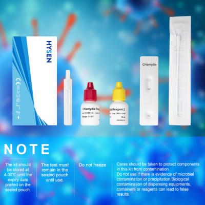 Cina Certificazione CE Kit di test rapido per la Chlamydia per una diagnosi medica accurata e rapida in vendita