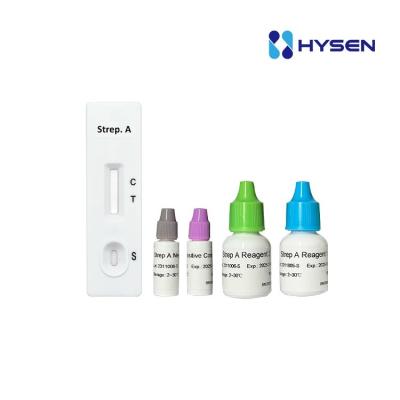 China Klasse II Instrument Rapid Strep Een testkit voor in vitro-diagnostisch reagens Te koop