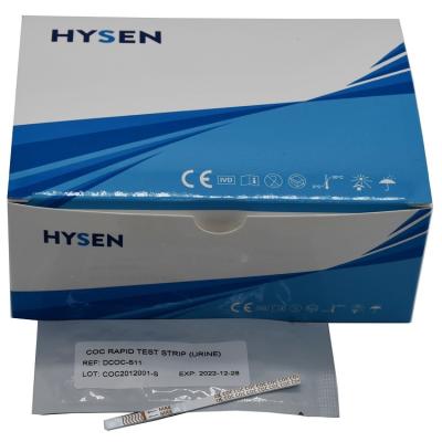 Cina Comodo Medical DOA Urine COC Diagnostic Drug Test Kit Strips per l'auto-testing a casa in vendita