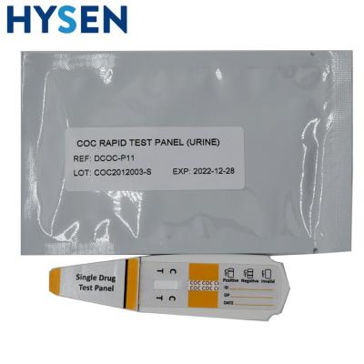 Cina Test antidroga in oro colloidale Test rapido a pannello singolo per lo screening antidroga nelle urine del DOA in vendita