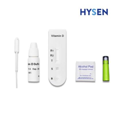 Cina VD Vitamina D Rapid Test Kit Format Cassetta Servizio post-vendita Supporto tecnico online in vendita