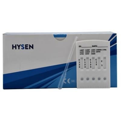 Cina Pacchetto blu 12 pannelli Multi-Drug Urine DOA Testing Equipment Drugtest Rapid Detection Reagent Kit CE Approvato in vendita