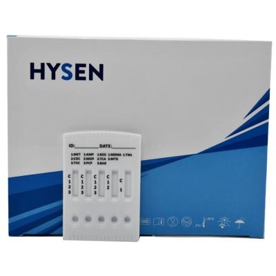 Cina Pacchetto blu 12 pannelli Multi-Drug Urine DOA Testing Equipment Drugtest Rapid Detection Reagent Kit CE Approvato in vendita