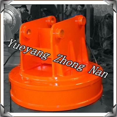 China High Frequency Excavator Lifting Magnet for Normal Temperature Steel Scraps MW-130L/1-75W for sale