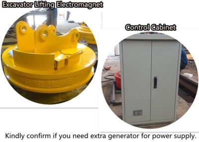 China Excavator Suiting Lifting Electro Magnet with 8500 kg lifting capacity EMW-130L for sale