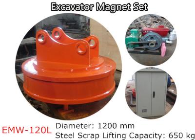 China Excavator Magnetic Lifter with 1200mm Diameter EMW-120L for sale