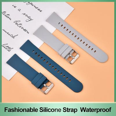 Cina Cinturino di orologio su ordinazione della gomma di silicone del rilascio rapido con 5 colori in vendita
