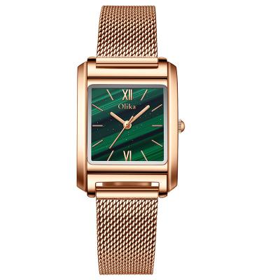 Cina Uomini materiali di rame di lusso Mesh Strap Skeleton dell'orologio del quarzo del quadrante in vendita