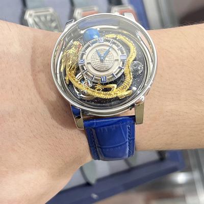 Cina Quarzo impermeabile Astronomia Celestial SeriesTourbillon Men dell'orologio 30m impermeabili in vendita