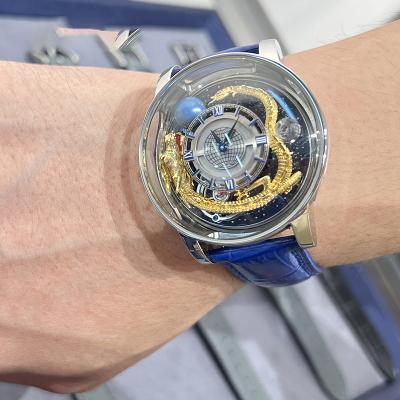 Cina Quarzo impermeabile Astronomia Celestial SeriesTourbillon Men dell'orologio 30m impermeabili in vendita