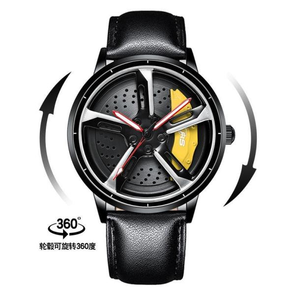 Quality Men's Quartz Watch–Skeletonized 3D Hydraulic Movement for sale