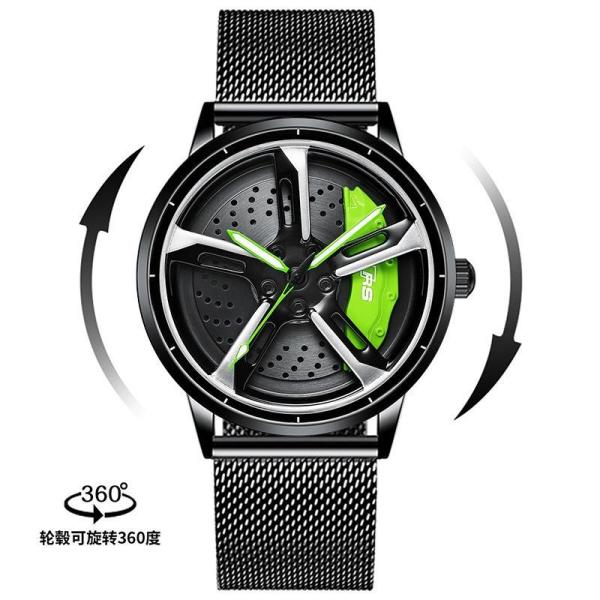 Quality Men's Quartz Watch–Skeletonized 3D Hydraulic Movement for sale