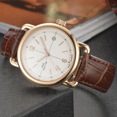 China Silver/Black Automatic Date Quartz Watch with Stainless Steel Case - Custom Logo Available for sale