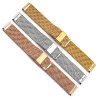 Quality PVD Stainless Steel Gold Watch Band · RoHS Compliant for sale
