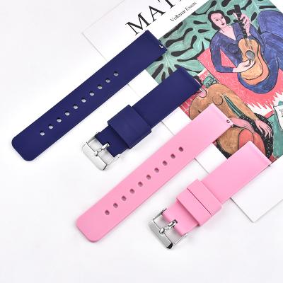 China SHX-095 Fine Dot Texture Silicone Watch Strap · 12 Colors Available | Logo Customization Available - OEM/ODM for sale