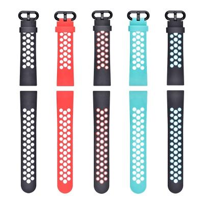 China Sporty TPE Soft Rubber Strap · Compatible With Xiaomi Mi Band 5 And 6 for sale
