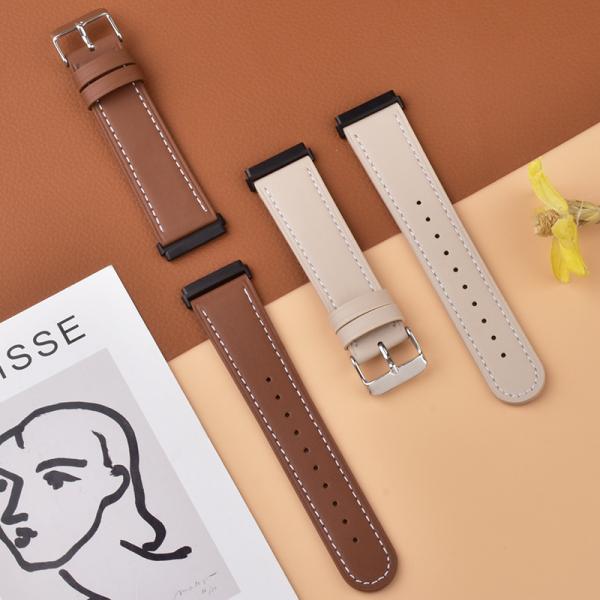 Quality 20mm Genuine Leather Watch Replacement Strap · Engraved/Laser-Etched Patterns for sale