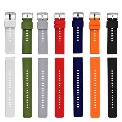China Sporty Soft Silicone Watch Strap · Customizable Logo | Ultra-Low Minimum Order Quantity - OEM/ODM for sale