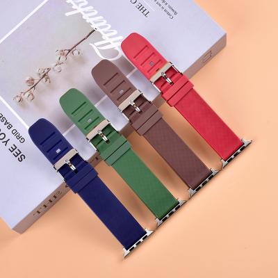 China Buckle Closure Silicone Watch Strap · OEM/ODM | From $1.70 Each - SHX for sale