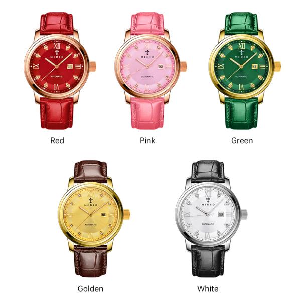 Quality Women's Waterproof Automatic Mechanical Watch – Multiple Strap Colors Available for sale