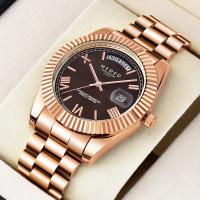 Quality Vintage Luxury Men's Watch, Waterproof Quartz Watch with Stainless Steel Strap | for sale