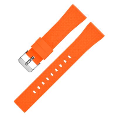 China 22mm Fine-Grid Silicone Strap · OEM/ODM Supported - SHX for sale