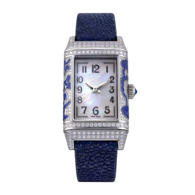 China Luxury Enamel Diamond Watch · Devilfish Leather Quartz Watch - Wholesale for sale