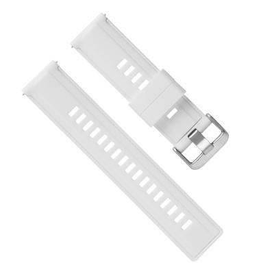 China Luxussilikonkautschuk-Uhrenarmband des ersatz-22mm versieht ROHS-Zertifikat mit einem Band zu verkaufen