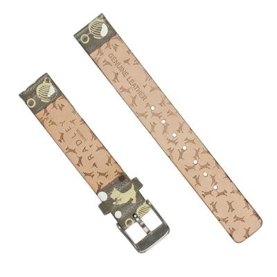 Cina Bande di cuoio del cinturino di orologio della stampa 26mm con il CE del modello ROHS passato in vendita