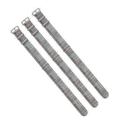 Cina Cinturini di nylon della cinghia dell'impianto a scacchiera, cinturino del Velcro di 22mm in vendita