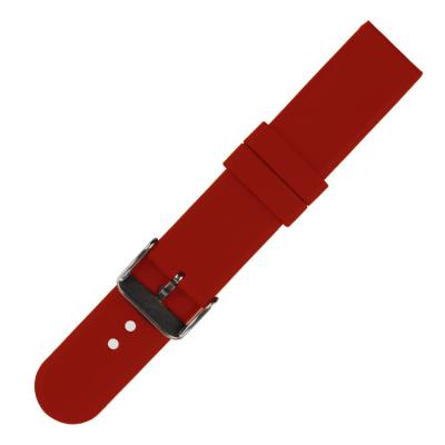 Cina il cinturino di 20mm TPU, orologio di gomma di SHX attacca il colore rosso in vendita