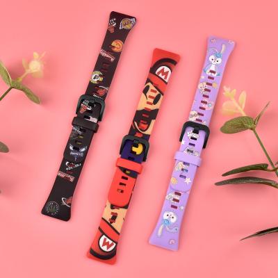 China Zweetbewijs 21mm de Band van het Siliconehorloge met Plastic Greep Te koop