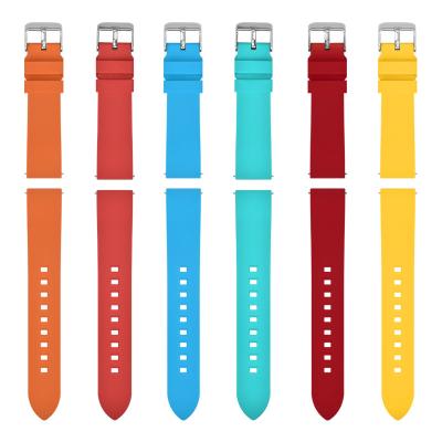 China Snelle Versie 20mm van ROHS Riem van het Silicone de Rubbersmart watch Te koop