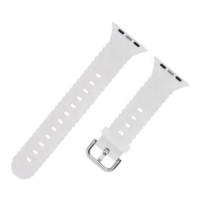 China De douane drukte 38/40mm 42/44mm Apple de Band van het Horlogesilicone Te koop